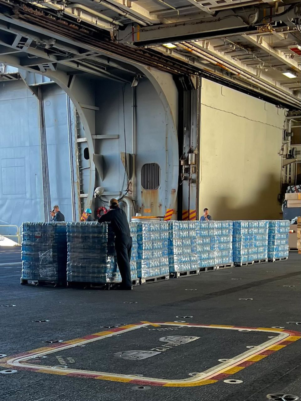 USS Nimitz: Navy says water filled with jet propellant is safe, but ...